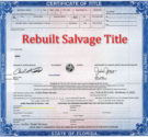 Rebuilt Salvage Title - Southern Title & Lien